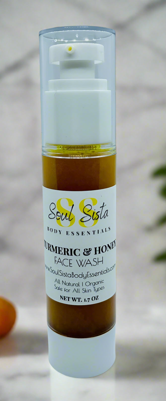 Turmeric & Honey Body & Face Wash – Soul Sista Body Essentials